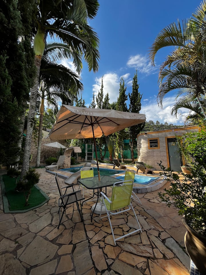 Pousada Ana Karolyne, Quarto Com Uma Cama 1 - Santo Antônio do Pinhal