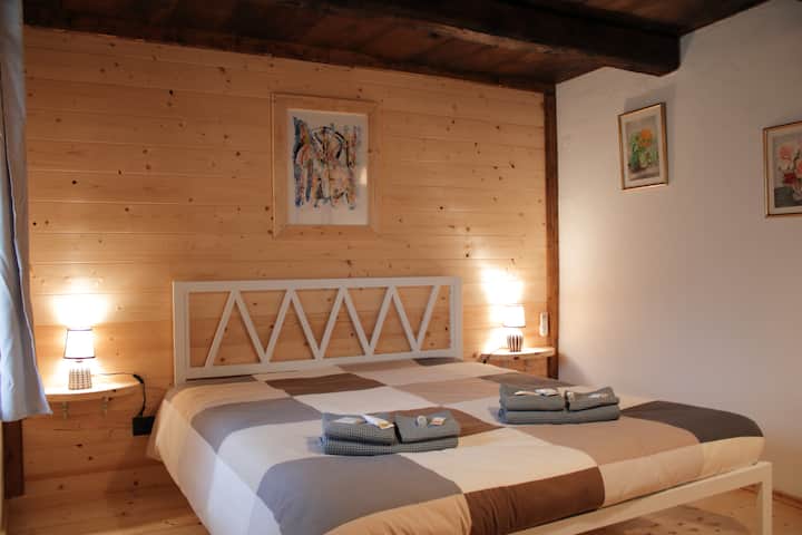 Rifugio Pomeano, Stanza Quadrifoglio - Prali