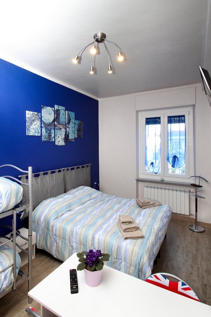 B&b Di Michela, Stanza Blu - Cuneo