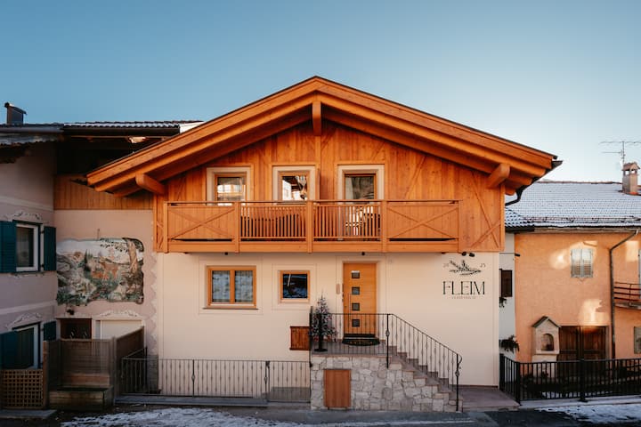 Guest House Fleim, Stanza Tripla Comfort - Predazzo