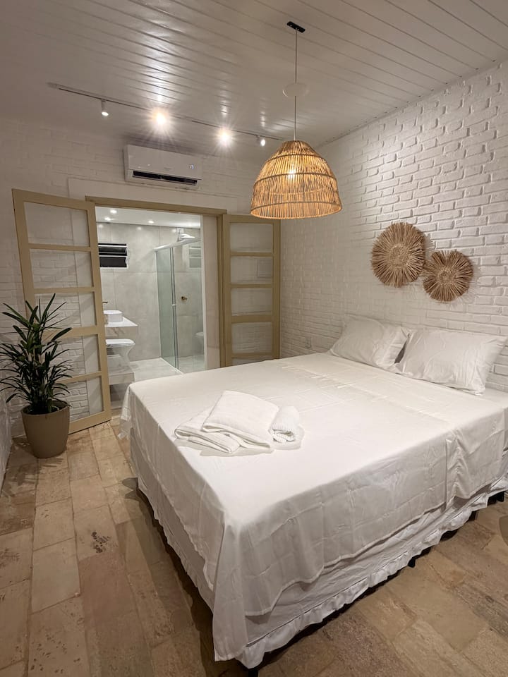 Kanga Suítes Aquário, Quarto Suíte 1 - Ubatuba