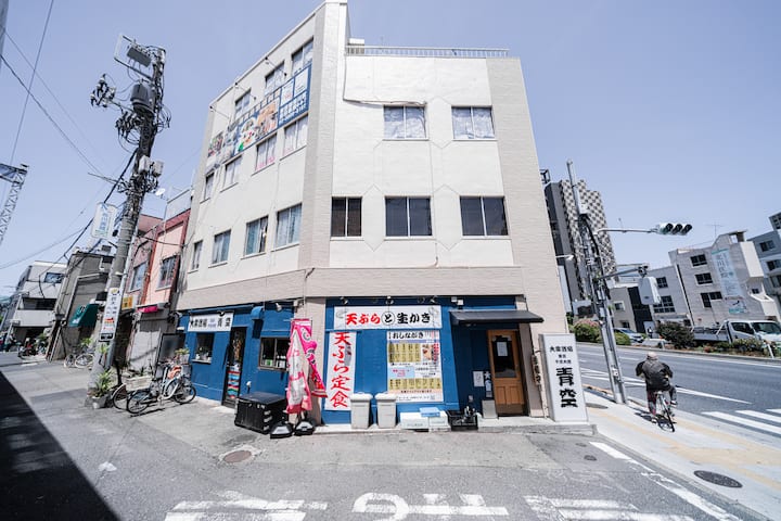 1-minute Walk From Senju Ohashi Station 丨 Convenient Transportation , 32m² Double Bed Suite For 2 People - 201 - Akihabara