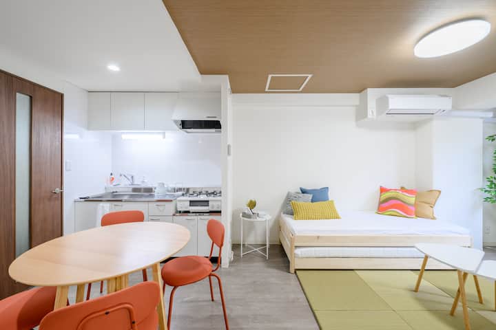 Norto｜ Castle Sapporo、地下鉄徒歩1分｜無料駐車場｜快適4名｜c203 - Sapporo