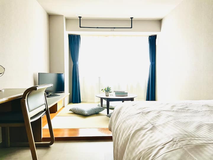 Alphabed Hakata Comfort, Japanese And Western-style Apartment - Hakata Station - Fukuoka