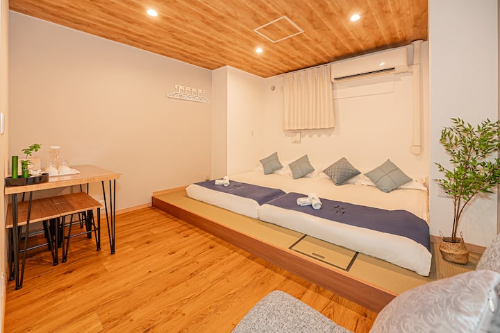 Sakura No Kawa, 1 Min From Hatsudai Station, Shibuya Ward | Sleeps 2-10 People | Direct Train To Shinjuku | Lift, Wi-fi, Family Apartment 8f - Shibuya