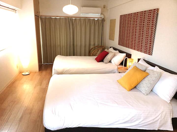 Marven Sakaimachi Hill, 5 Minutes On Foot To The Peace Memorial Park, Family Apartment 701 - Hiroshima