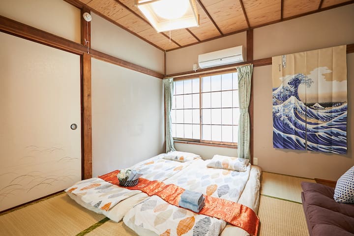 Flat In Sento Terme Suehiro｜japanese-style Room｜25 Minutes To Ikebukuro｜suehiroso, Family. - Kawaguchi