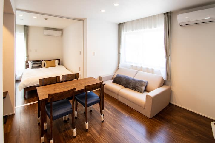 Apartment Hotel Tenjin Tumugu、ファミリーアパートメント 301 - Fukuoka
