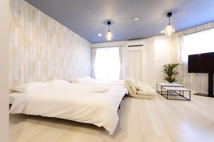 Aqa Art Enoshima 2-minute Walk To The Sea, Family Apartment 302 - Enoshima