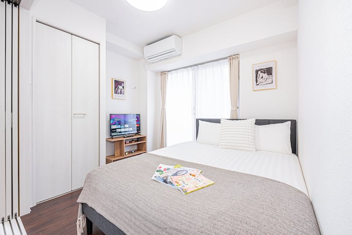 [East Of The House - Keisei Hikifune] Kitchen/bathtub/washing Machine/tv/iron/wifi/keisei Hikifune Station/convenience Store, Apartment 2. - Tokio