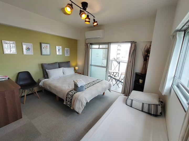 Coco Fukuoka Chiyo 1, Apartment 804 With A Queen-size Bed - Hakata Station - Fukuoka