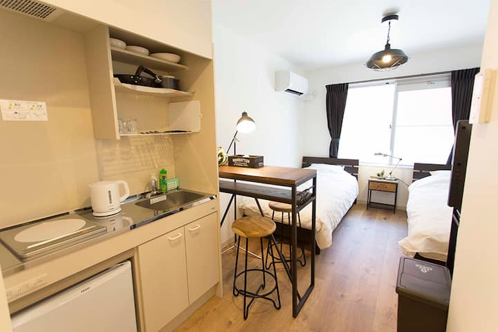Great Access To Disney / Plenty Of Commercial Facilities / Fully Equipped With Furniture And Appliances / Pal Terrace Fujimi, Family Apartment. - Urayasu