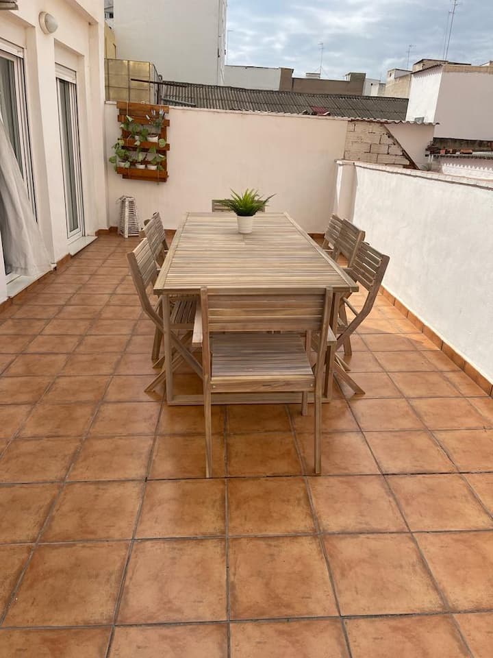 Uim Mediterraneo Wifi 1, Apartamento áTico Hispan. - Sagunto