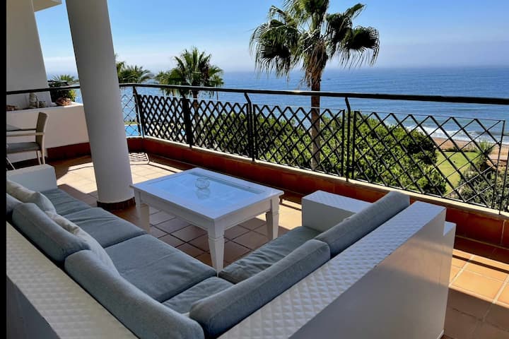 Mi Capricho Beachfront Apartments In Mijas Costa,. - Sitio de Calahonda