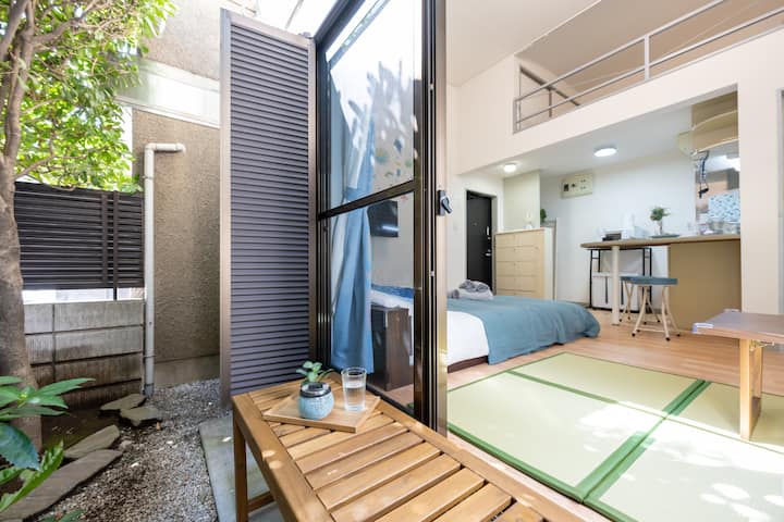 1 Stop, 2 Minutes To Shinjuku | 6-minute Walk To Hatsudai Station | 20-25 M² With Loft | Maximum 3-4 People [202] Capacity 4 People_da. - Shibuya