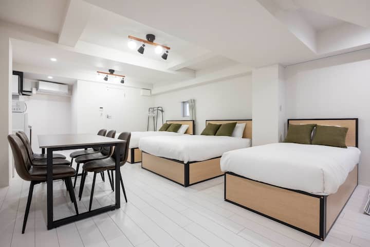 Within 20 Minutes By Train To Tokyo Shinagawa Station / Ideal Base For Sightseeing / Apro Stay Shinagawa, Double-bed Apartment. - Shinagawa