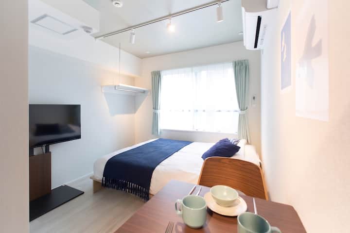 [Shibuya/shimokitazawa] 4-minute Walk From Sangenjaya Station | Access To 2 Stations | Wi-fi Included [B-1/3f] Double. - Shinagawa
