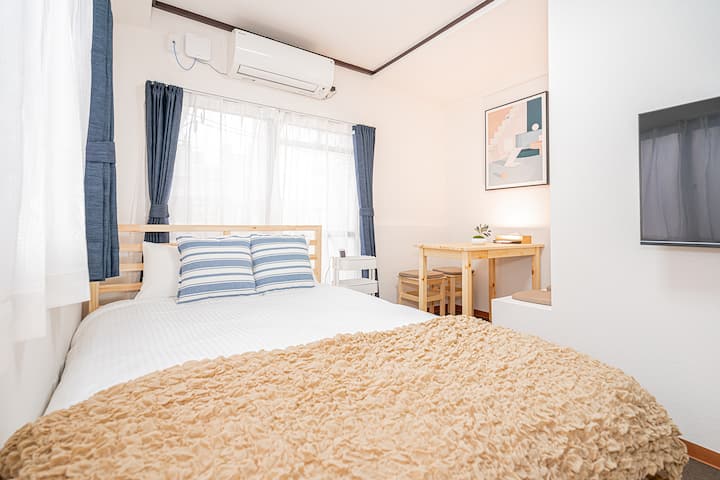 上野站徒步7分钟｜温馨公寓｜交通便利、和室1卧室公寓*301号房 - Ueno