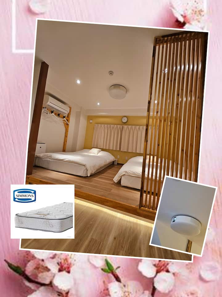 1 Miha's Apartment, 1 Apartment With 2 Queen Beds - Ueno