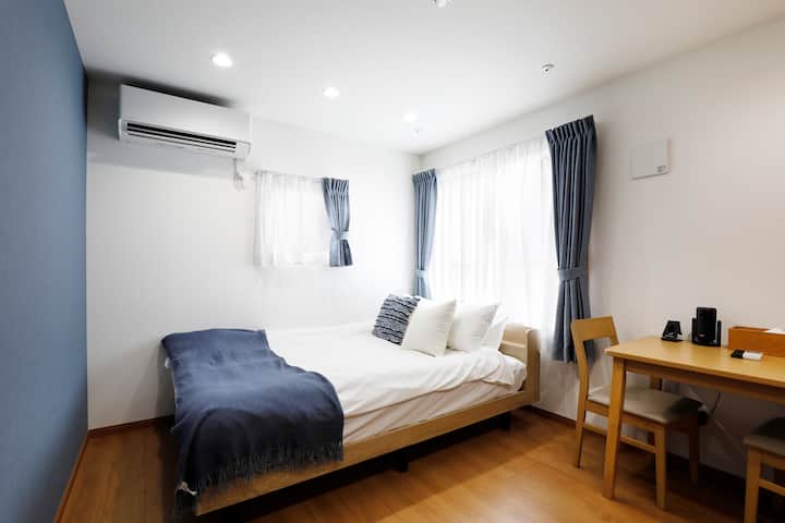 【新築】西新井駅6分/上野・銀座直通/周辺お店充実/プロジェクター付、ダブルベッドアパートメン... - Tokyo