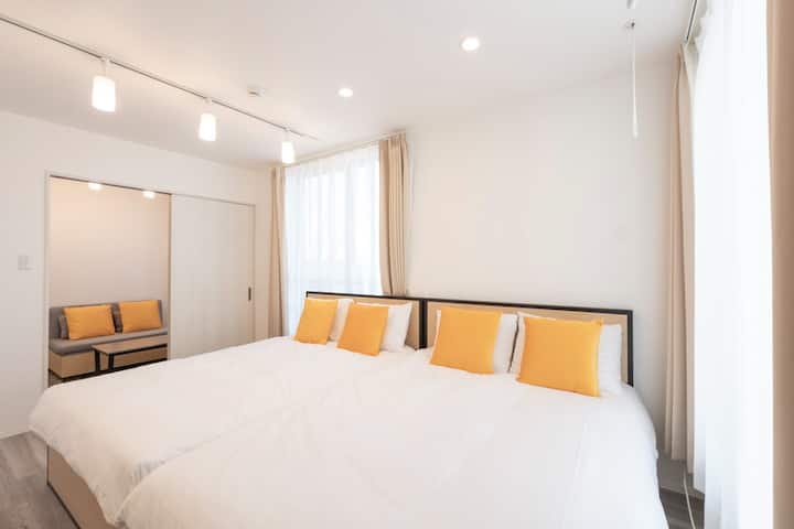 Built In 2023/3-minute Walk From The Station/good Access To Shinjuku And Shibuya Stations/elixir Maison Daitabashi, Sleeps 2 People. - Shibuya