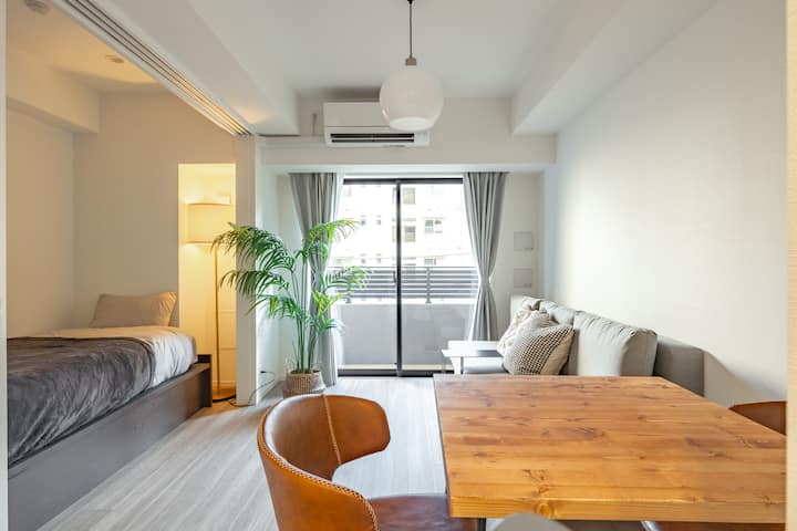 Unito Residence Waseda Tsurumaki/早稲田駅徒歩7分、ダブルベッド・. - 原宿