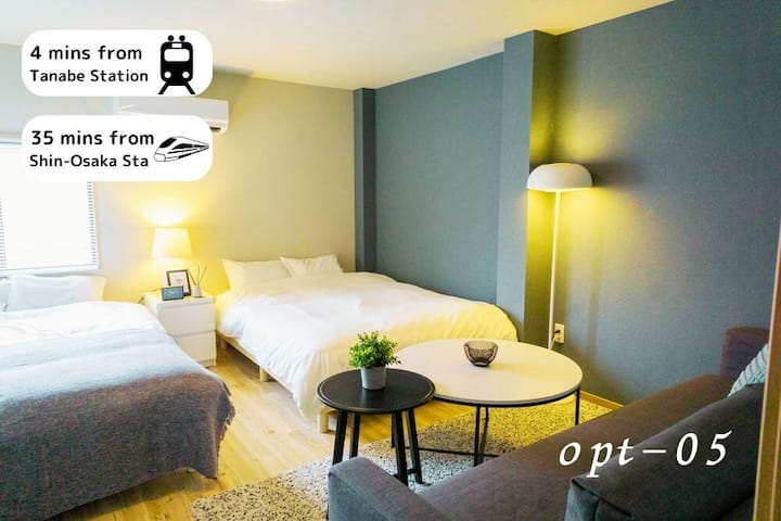 Opt Family Apartment Opt-03, A 4-minute Walk From Tanabe Station On The Tanimachi Line - Osaka