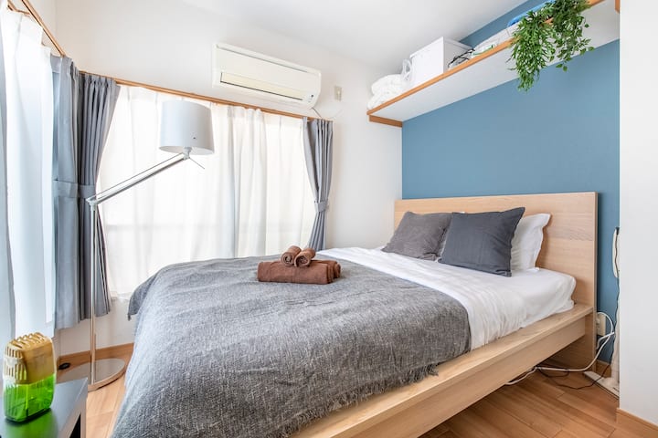 2部屋/2ベッド/2トイレ!池袋駅1駅､新大塚駅1分jr山手線大塚駅10分/wifi、2部屋/... - Ikebukuro