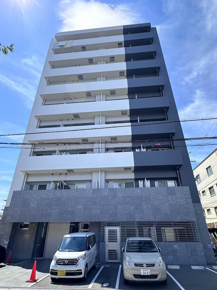 Villa Tengachaya、ダブルベッド2台付きアパートメント - Japan