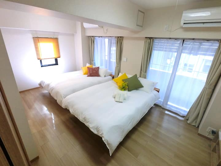 Mashida's Apartments, 5 Minutes On Foot From Kyobashi Station, Direct Access To Kansai Airport And Usj, 2-bed Apartment 305 - Osaka