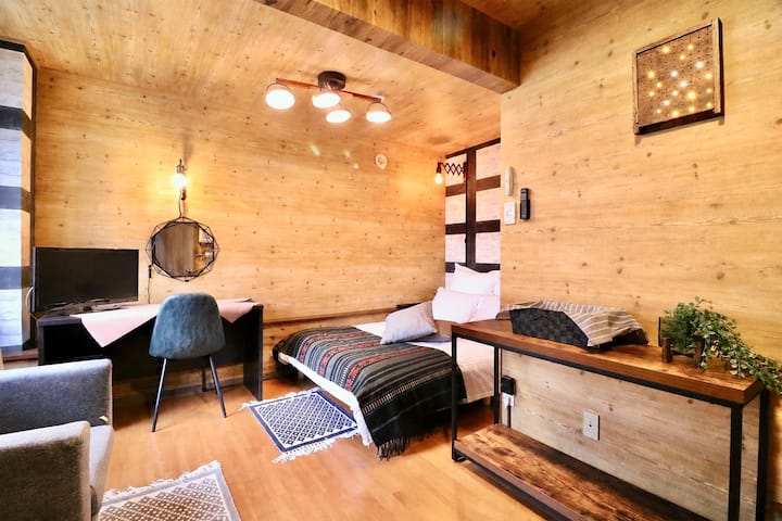 Free Parking Available (Advance Booking Required)/6-minute Walk From The Subway Station/culture 24(c), Room C301/maximum 2 People/no... - Sapporo