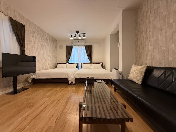 Grace Dom Llc Apartments In Central Sapporo, Two Stops From Odori Station, With Air Conditioning, Family Apartments. - Sapporo