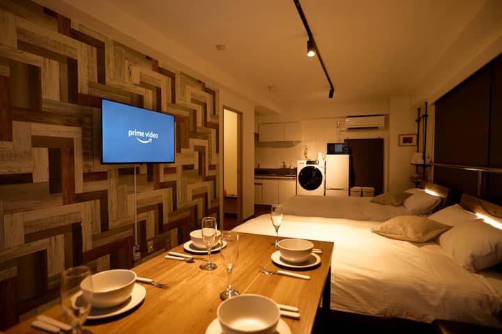 À 10 Minutes à Pied D'asakusa, à 2 Minutes De La Station Kuramae, Très Bon Accès à Haneda Et Narita, Toutes Les Chambres Avec Cuisine, Consigne à Bagages Gratuite, Standard. - Ueno