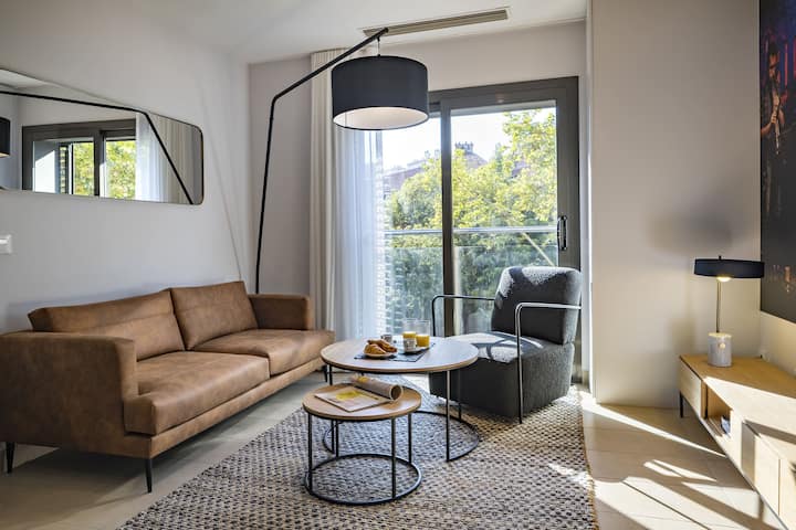 Jazz Bcn Apartments, Modern Sant Martí Flat Free . - 바르셀로나