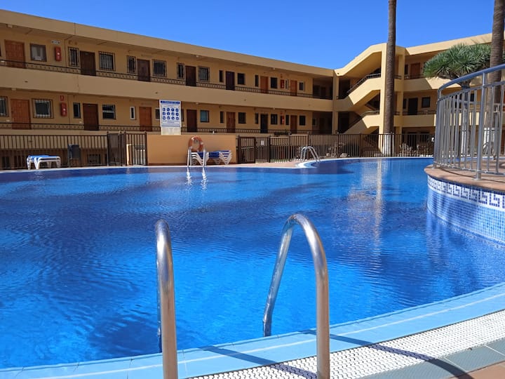 Torre De Sol, Right On The Waterfront In Los Cristianos, Studio - Tenerife