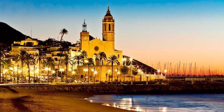Historic Centre-town Hall, Loft Penthouse - Sitges