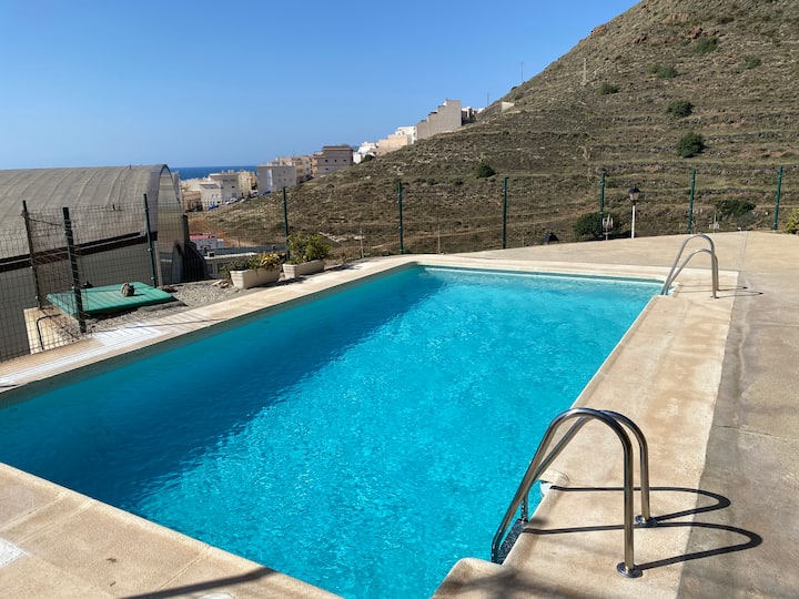 Candela Terrace And Pool, Family Apartment 2 - Carboneras