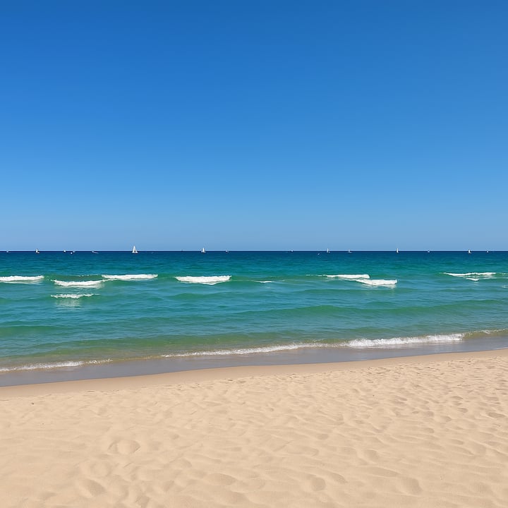 Luminoso Apartamento En Valencia Playa Pinedo - Valencia