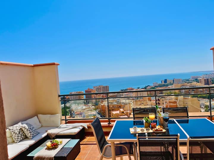 Apartamentos De Luis, Dúplex Con Terraza Y Vistas. - Aguadulce