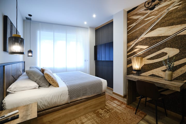 Apartamentos De Octavio, Apartamento Con Cama Q... - Aviles