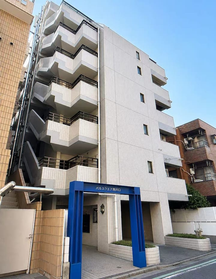 Ankh   House（車站徒步6分钟，秋葉原・上野・東京・横浜電車直通，免费 Wifi） - 川口市
