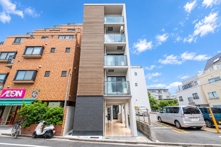 新建温馨公寓|位于传统商店街|Jr新小岩站徒步5分钟| 新宿站*秋叶原站*东京站*成田机场*电车直达 - 우라야스시