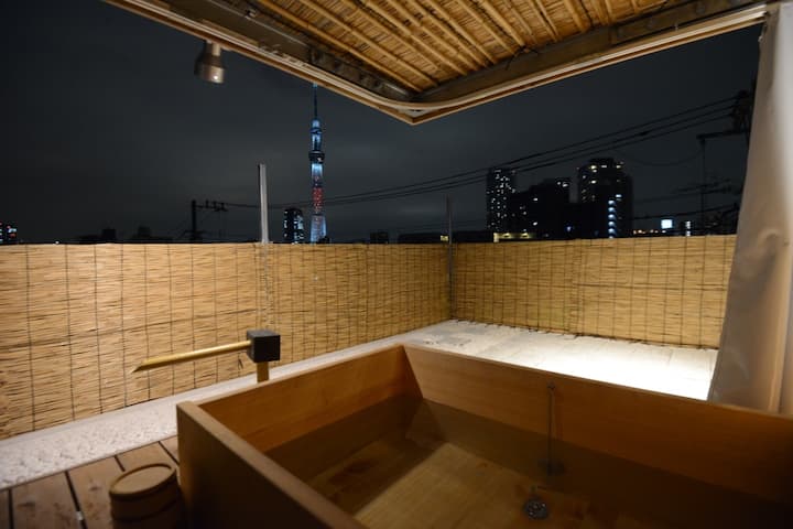 Grapes Row House Skytree & Asakusa Sightseeing | Free Wi-fi, Family-friendly Apartment 3 - Tokió