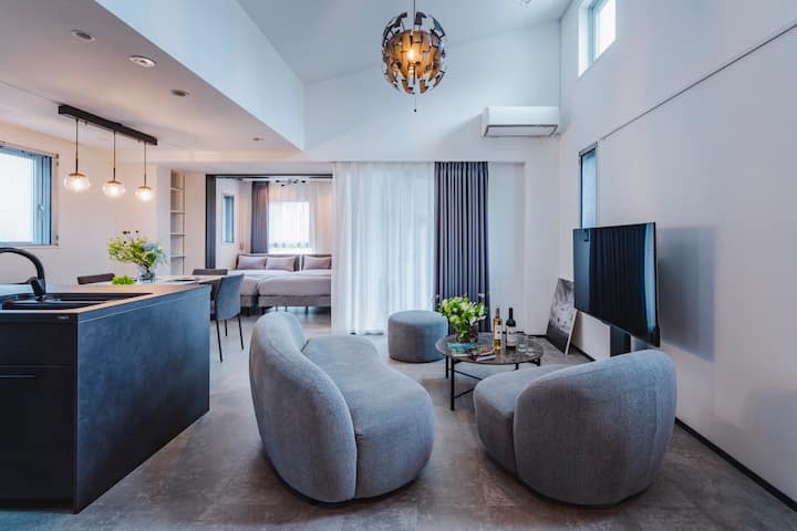 Sll Urban Suites Ebisu | 1 Stop From Shibuya | 70㎡ | Entire Room | Newly Built, For A Special Stay | Top Floor, So... - Roppongi