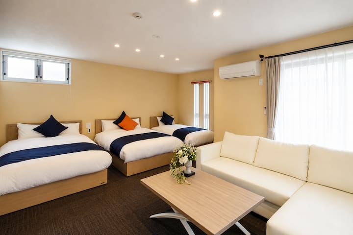 Fukuoka Mojiko Stay/8-minute Walk From Mojiko Station, Fully Equipped With A Washer-dryer, Standard Twin/d - Shimonoseki