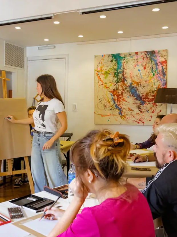 Draw the human body with a live model · ★4.95