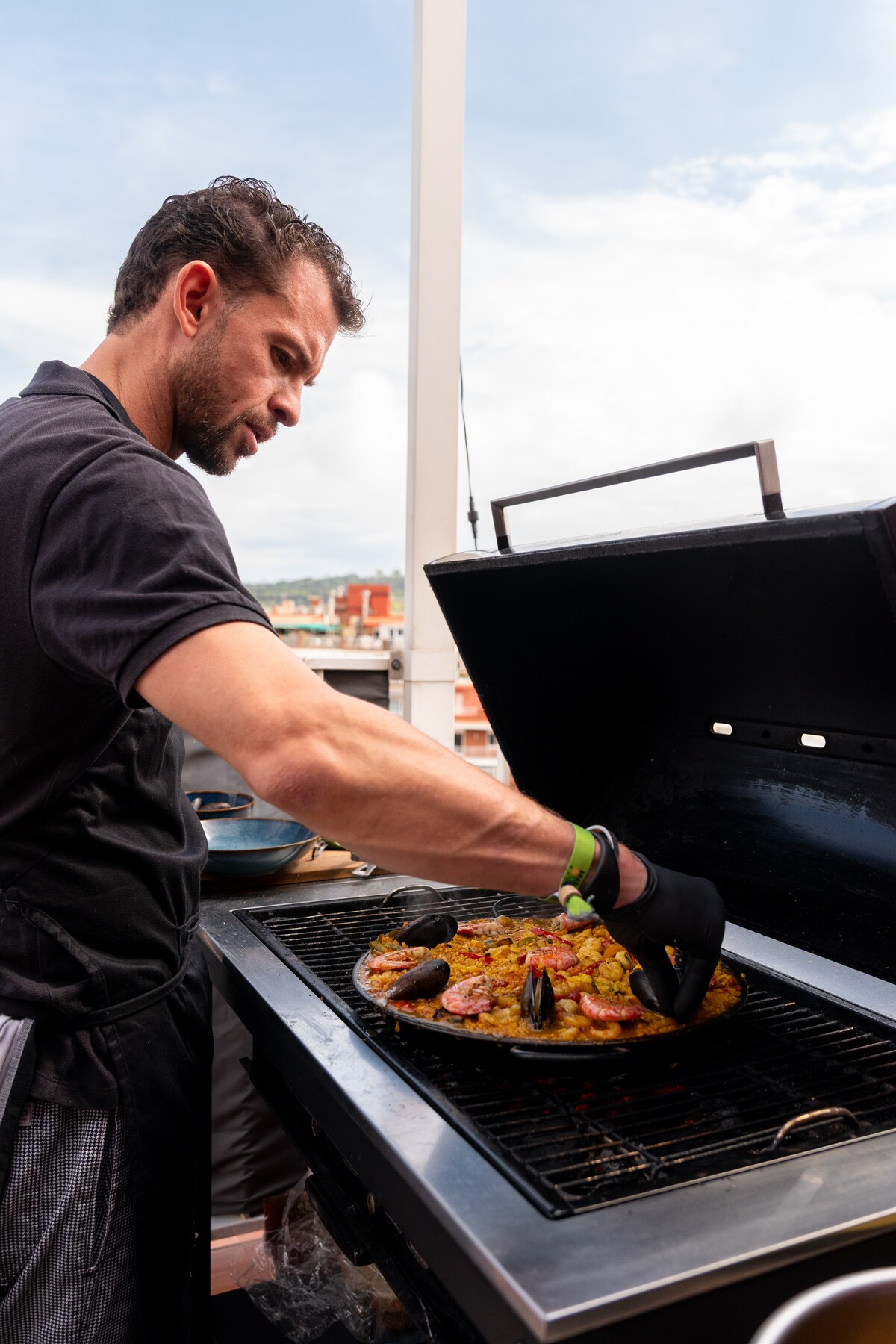 BBQ Paella in a Penthouse Terrace with a Chef · ★5.0