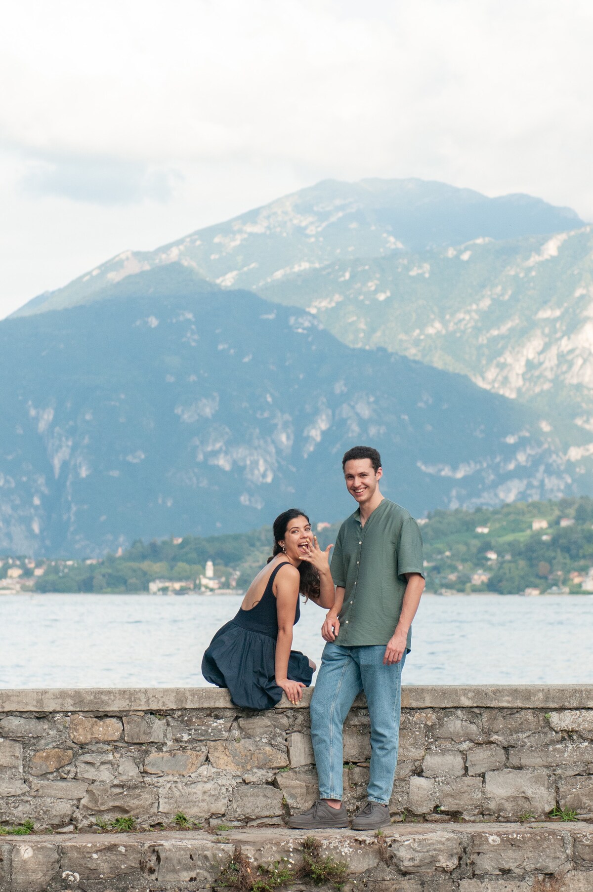 Portraits authentiques sur le lac de Côme, avec Francesco
