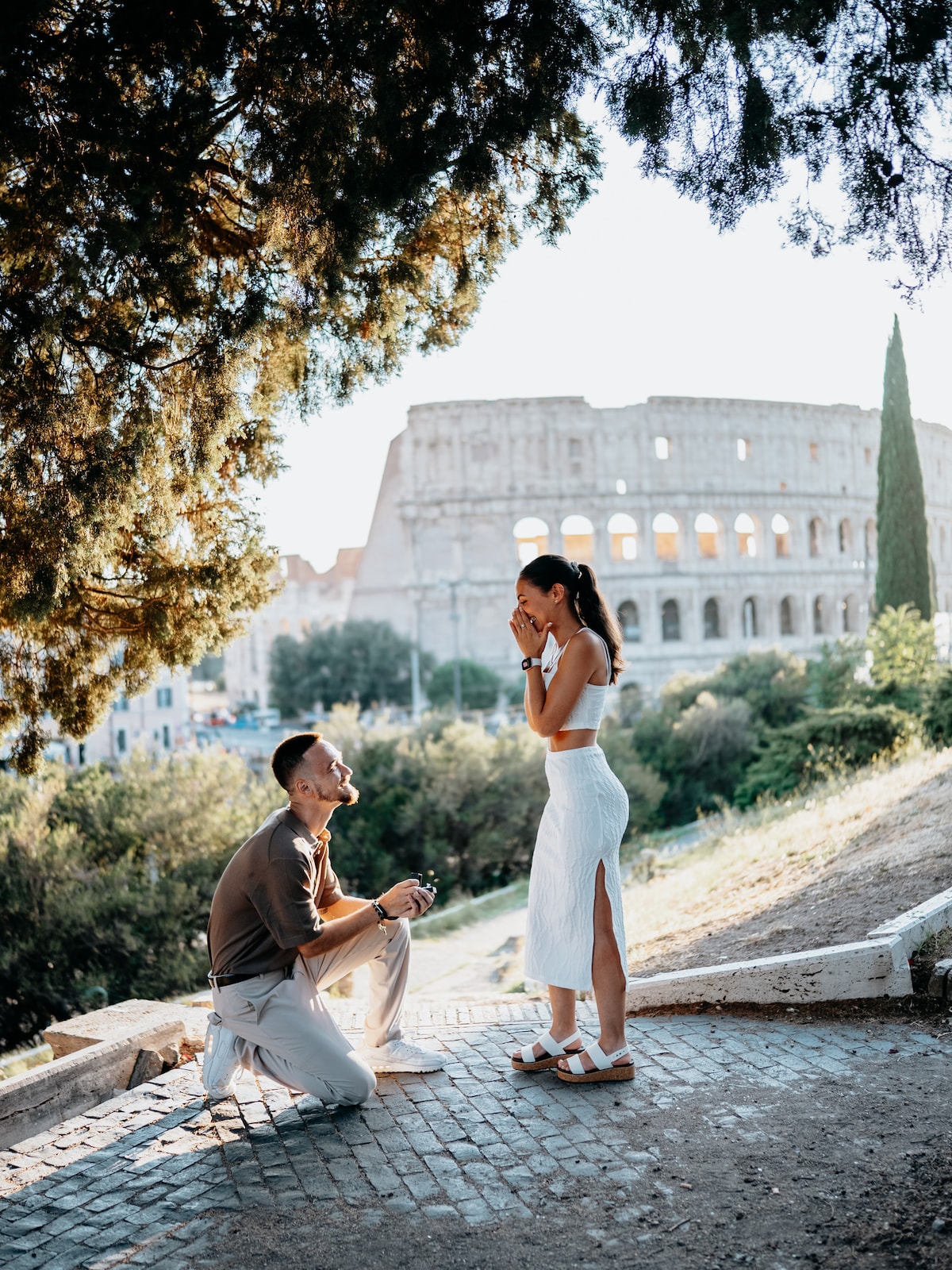 Proposal Photoshoot in Rome