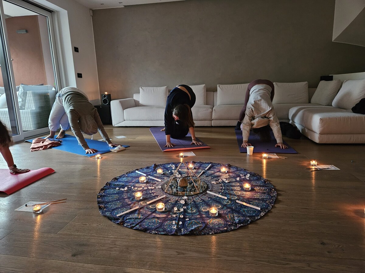 Mantra, breath, and movement by Claudia